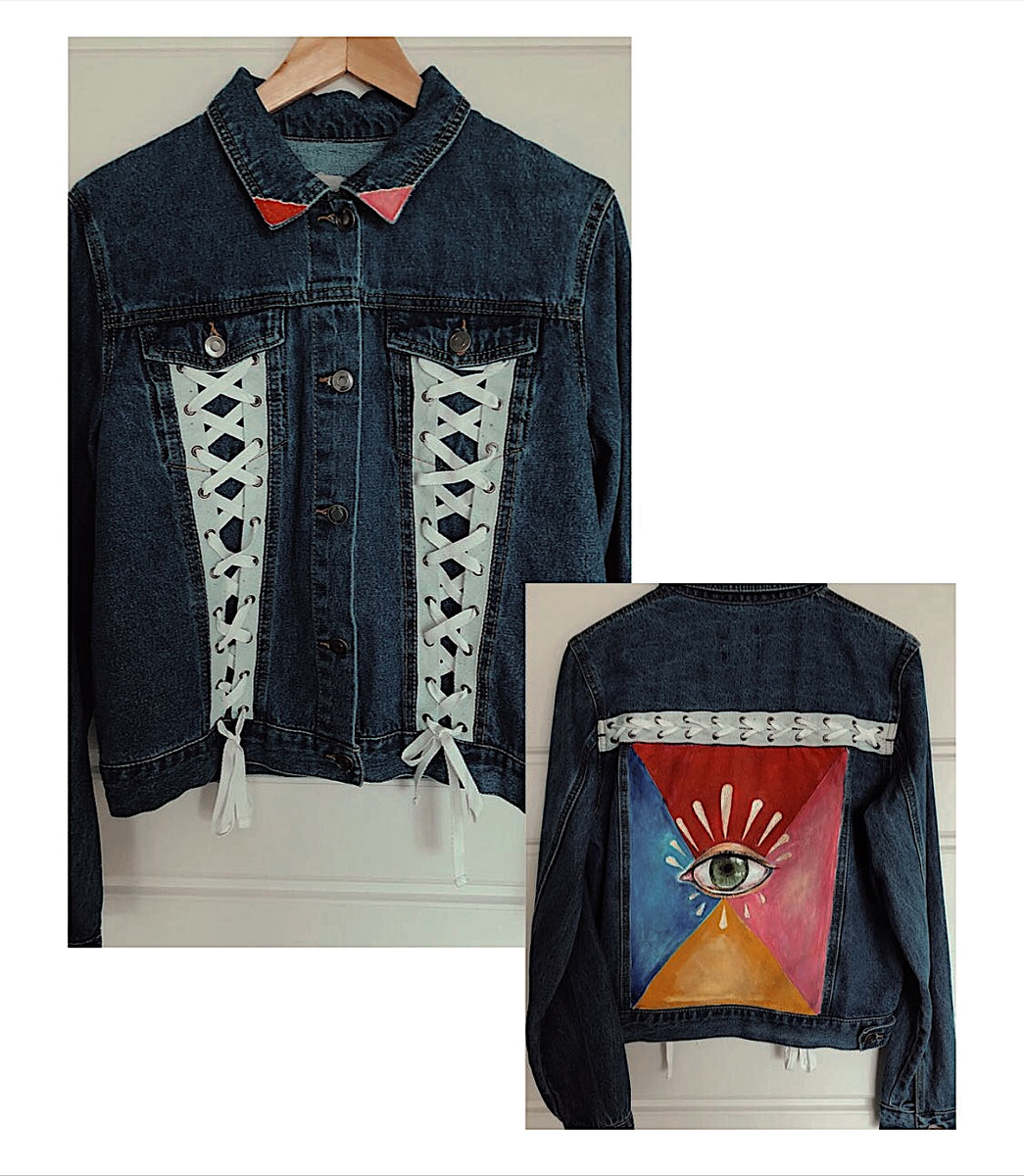 Custom ''All Seeing Eye'' Jacket – Hopelamber